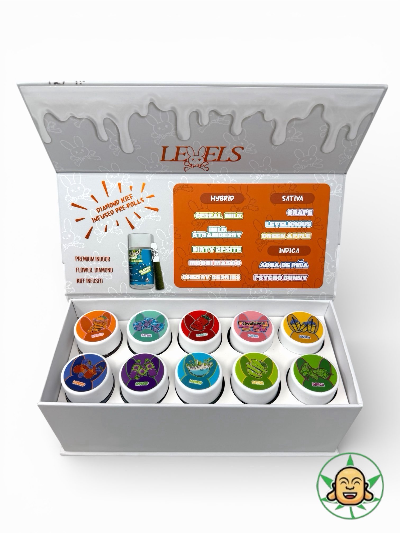 LEVELS Diamond Kief Pre Rolls Buy Online BuddhaBrosLA